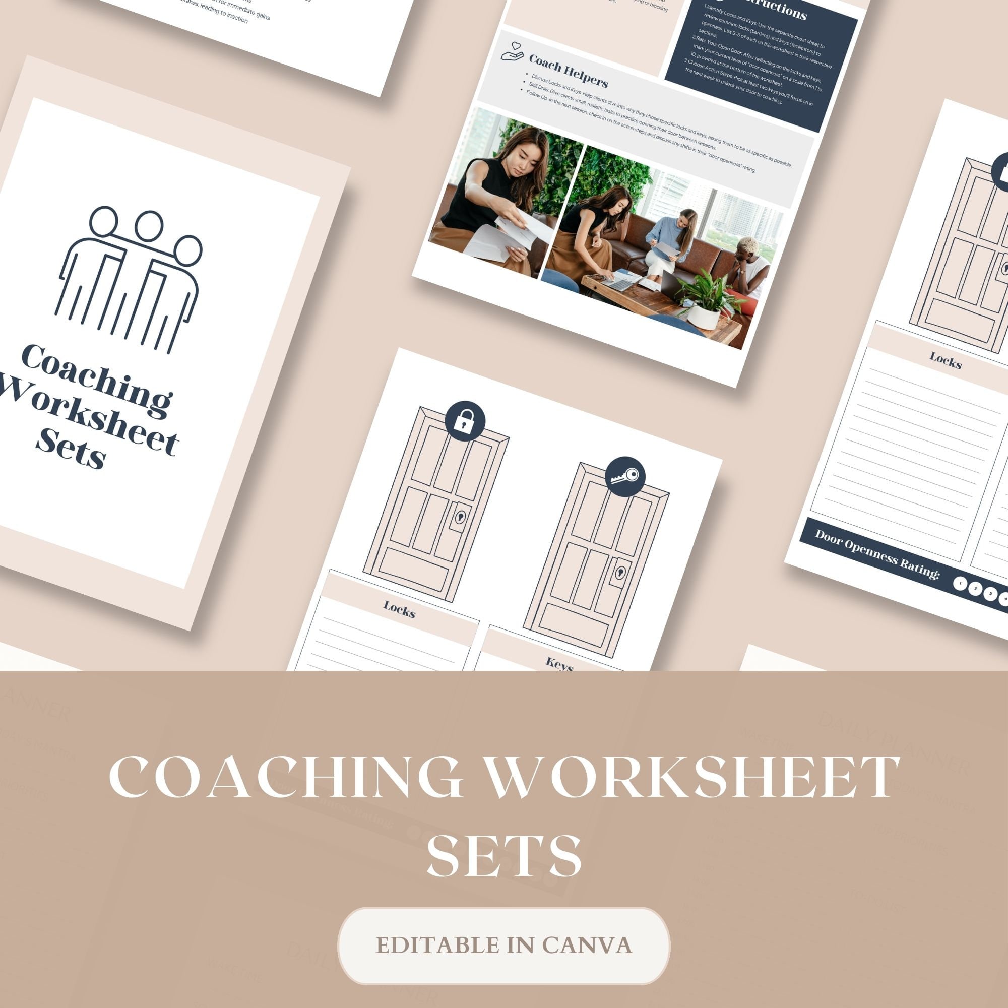 Complete Coaching Worksheet Bundle for Life Coaches, Business Coaches ...
