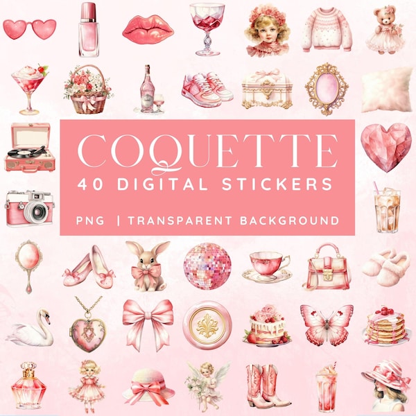 Coquette Stickers - Etsy