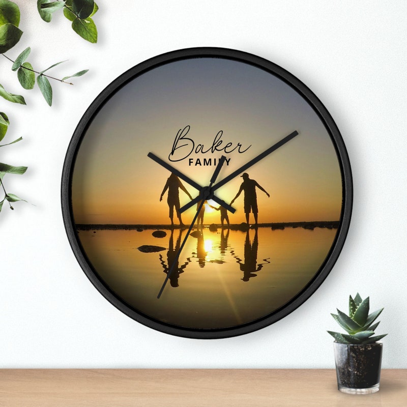 Custom Photo Clock - Etsy