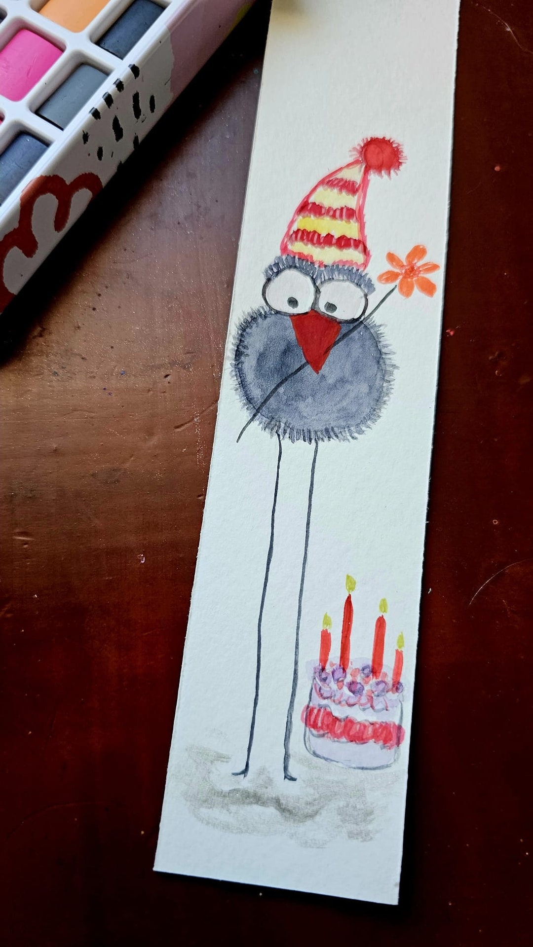 Handmade Happy Birthday - Laminated High Quality Bookmarks - Etsy