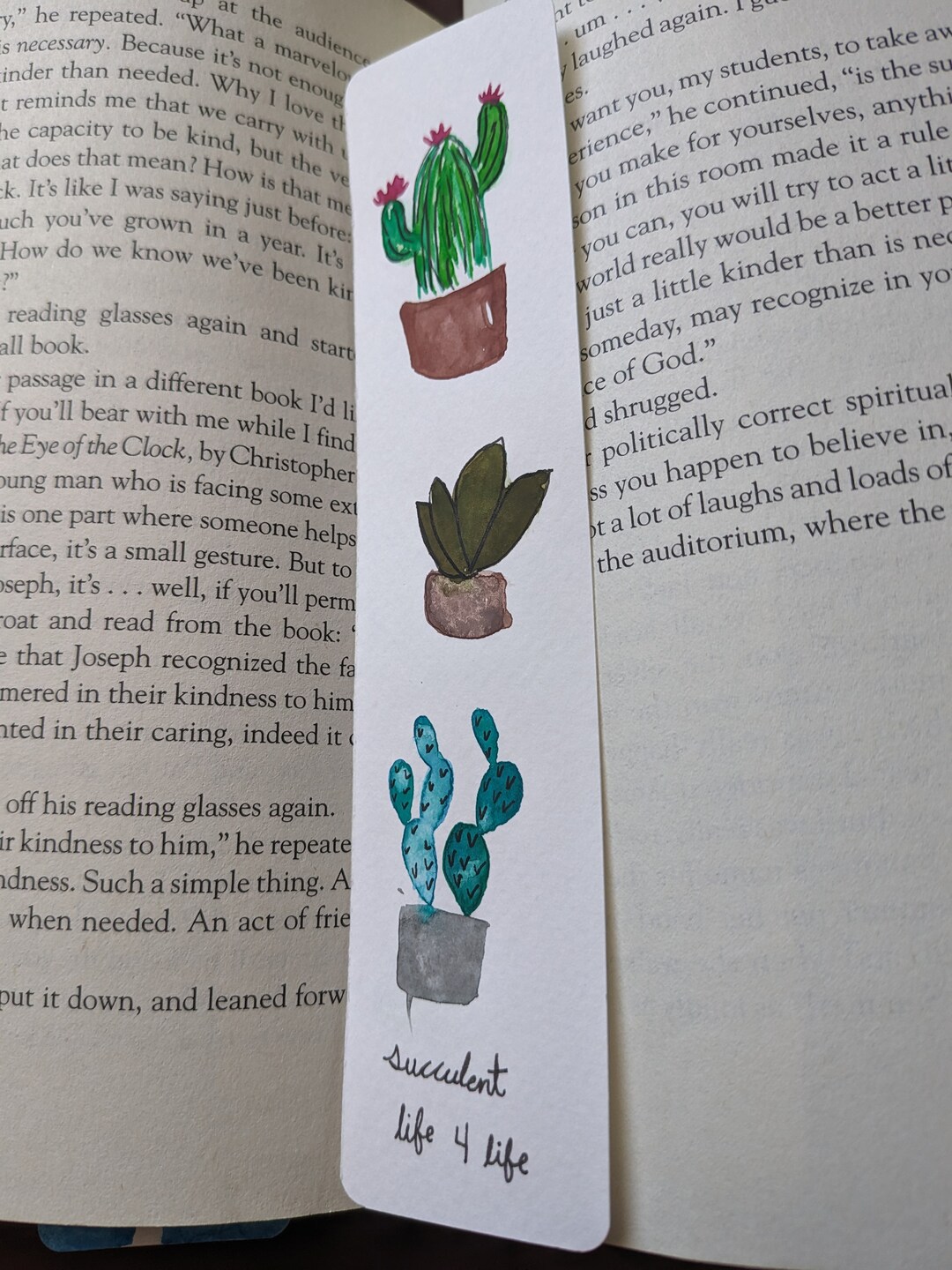 Handmade the Cacti - Laminated High Quality Bookmarks - Etsy