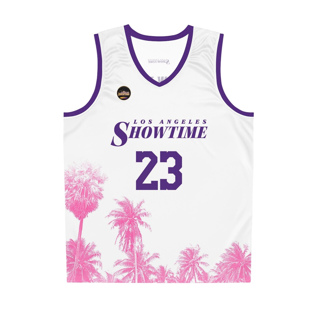 LA Showtime Basketball Jersey - Town Edition - Etsy