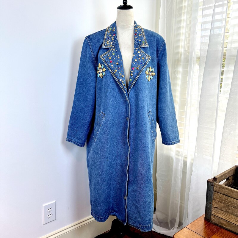 Denim Duster - Etsy