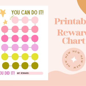 Reward Chart Preschool Reward Chart Behavior Chart Family - Etsy