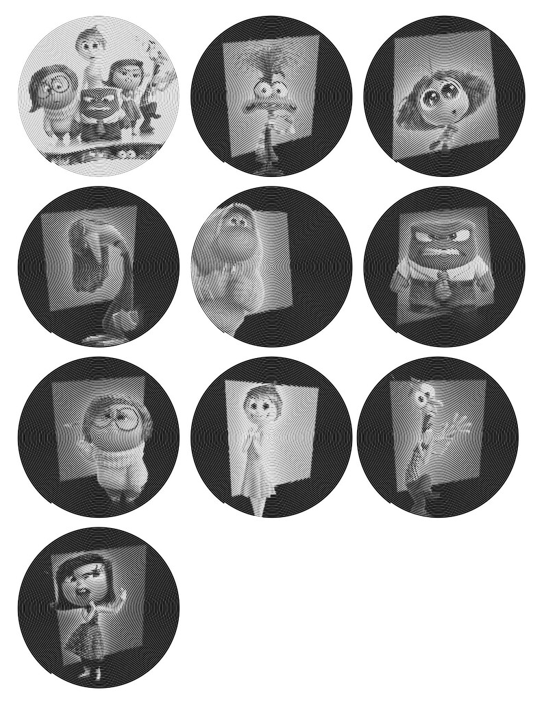 Spiroglyphics : Inside Out 2 Coloring Pages - Etsy