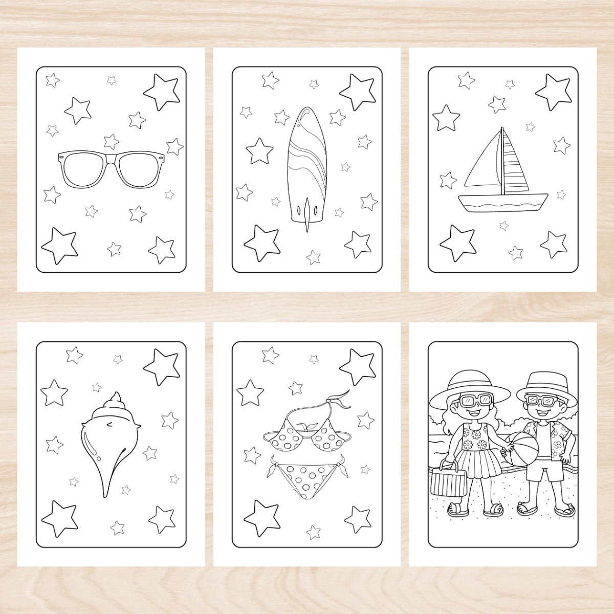 25 Summer Coloring Pages, Summer Coloring Pages for Kids, Summer ...