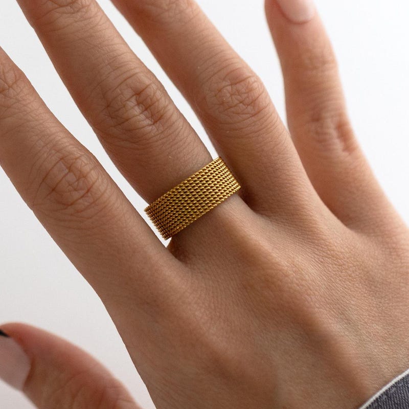 Mesh Ring - Etsy