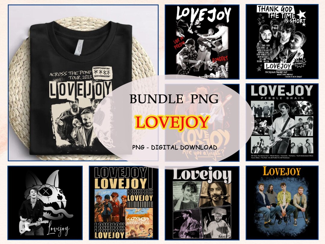 Bundle Lovejoy Graphic Band Png, Lovejoy Fan Gift, Lovejoy Tour Shirt ...