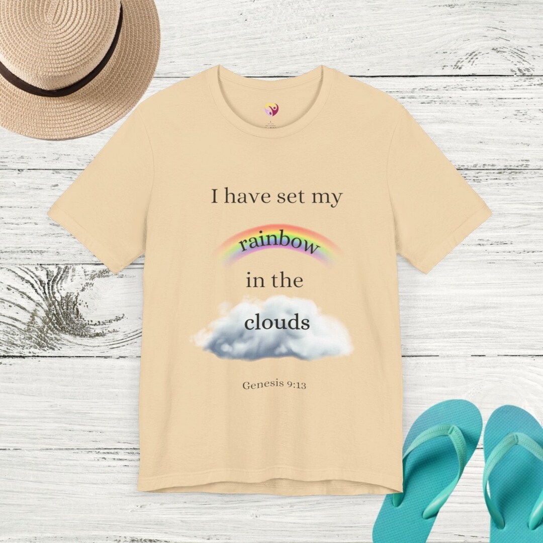 Christian Covenant Shirt, Bible Verse Genisis 9:13, Gift for Her - Etsy