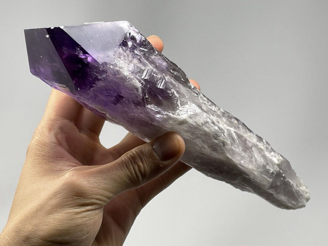 Bahia Amethyst Quartz Termination Wand Point Healing Reiki From Brazil ...