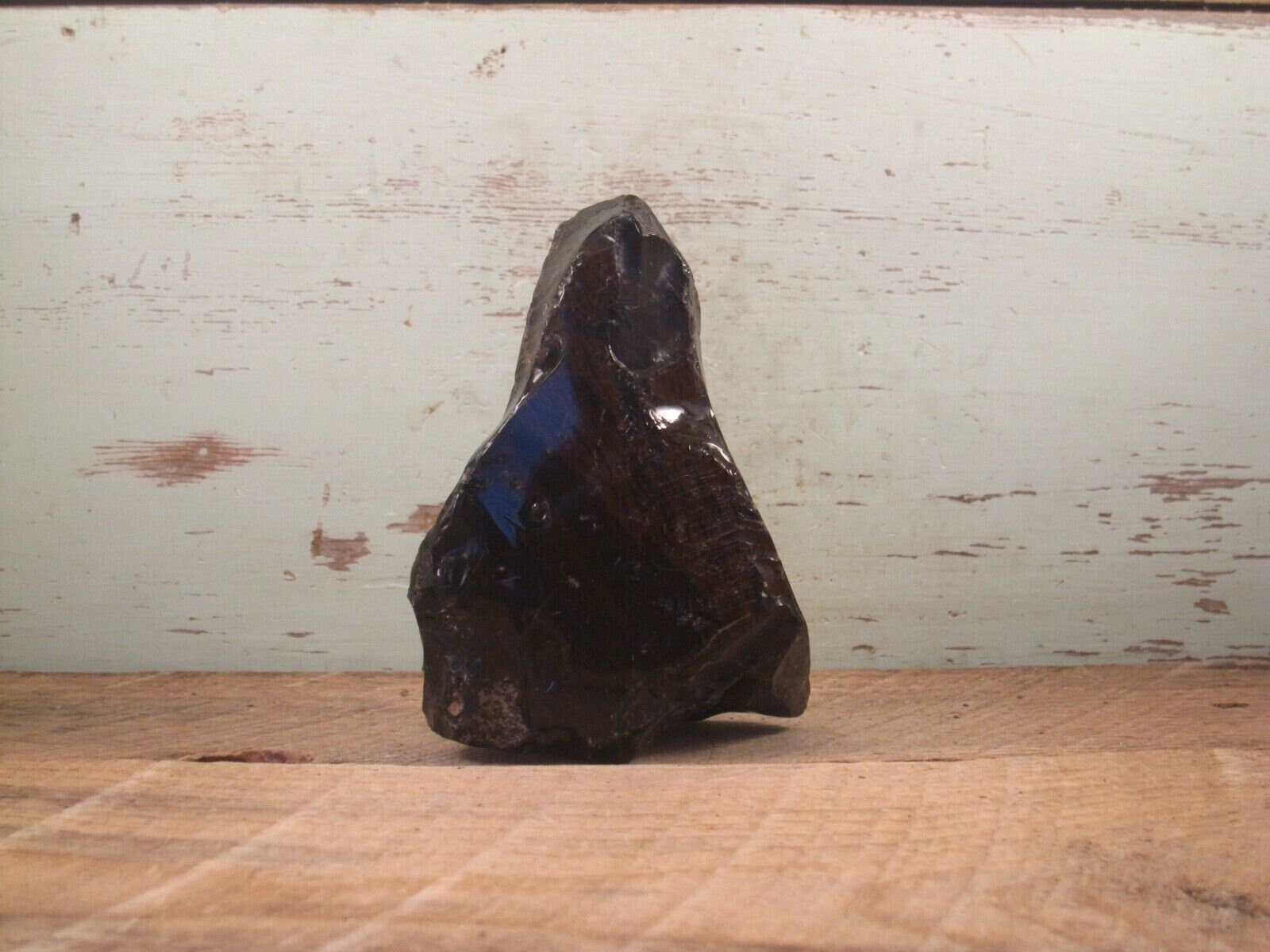 Obsidian Mahogany Natural Crystal Knapp Spawl Rough 1.25 Lbs 4.5 Wide ...
