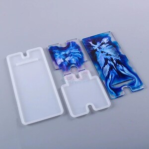 Cellphone Bracket Holder Resin Mold Kit, Handmade Phone Stand Silicone ...