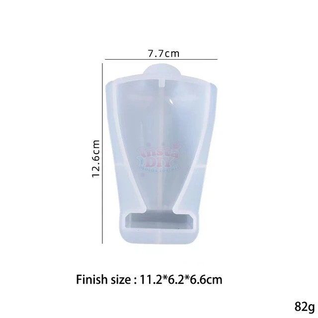 Necklace & Rings Display Stand Silicone Mold, DIY Handmade Cement ...