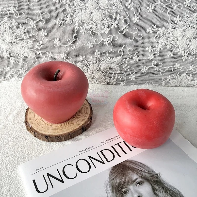 Silicone 3d Apple Mold - Etsy
