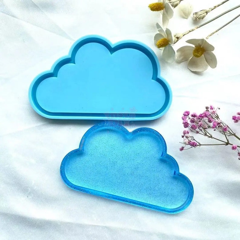 Necklace & Rings Display Stand Silicone Mold, DIY Handmade Cement ...