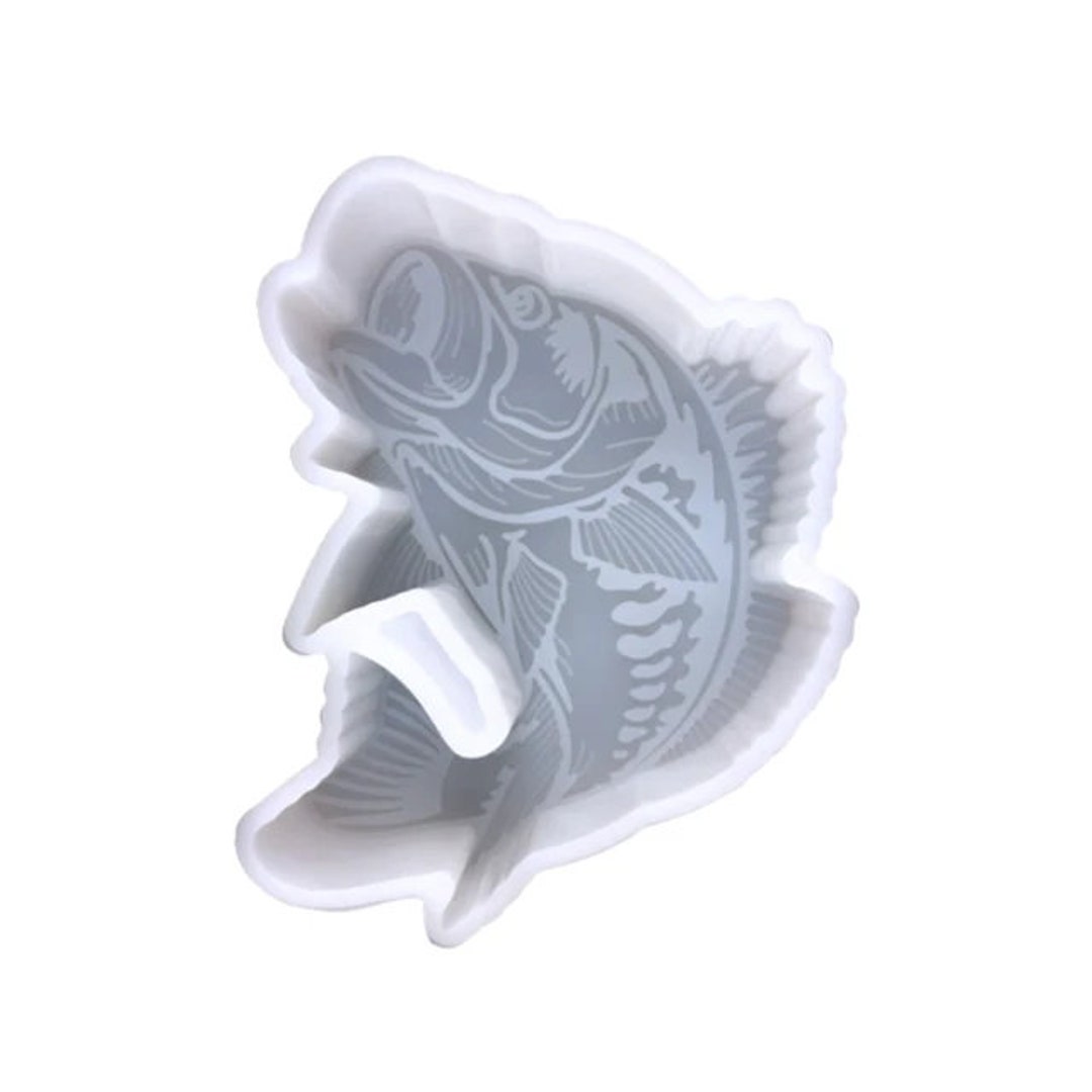 Bass Car Freshie Mold Fish Resin Molds Aroma Bead and Candle Making - Etsy