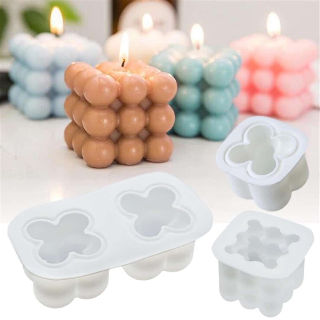 DIY 3D Atomic Sphere Candle Making Mold, Mini Size, Food Grade Material ...