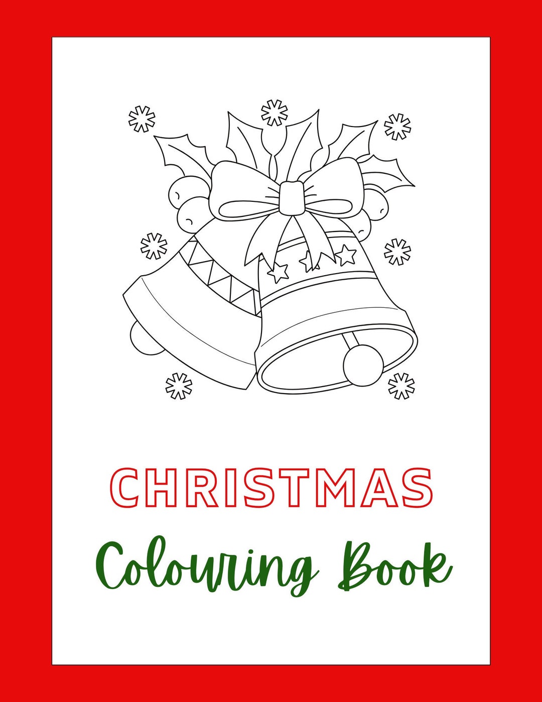 Festive Christmas Coloring Fun for Kids Holiday Coloring Book for Boys ...