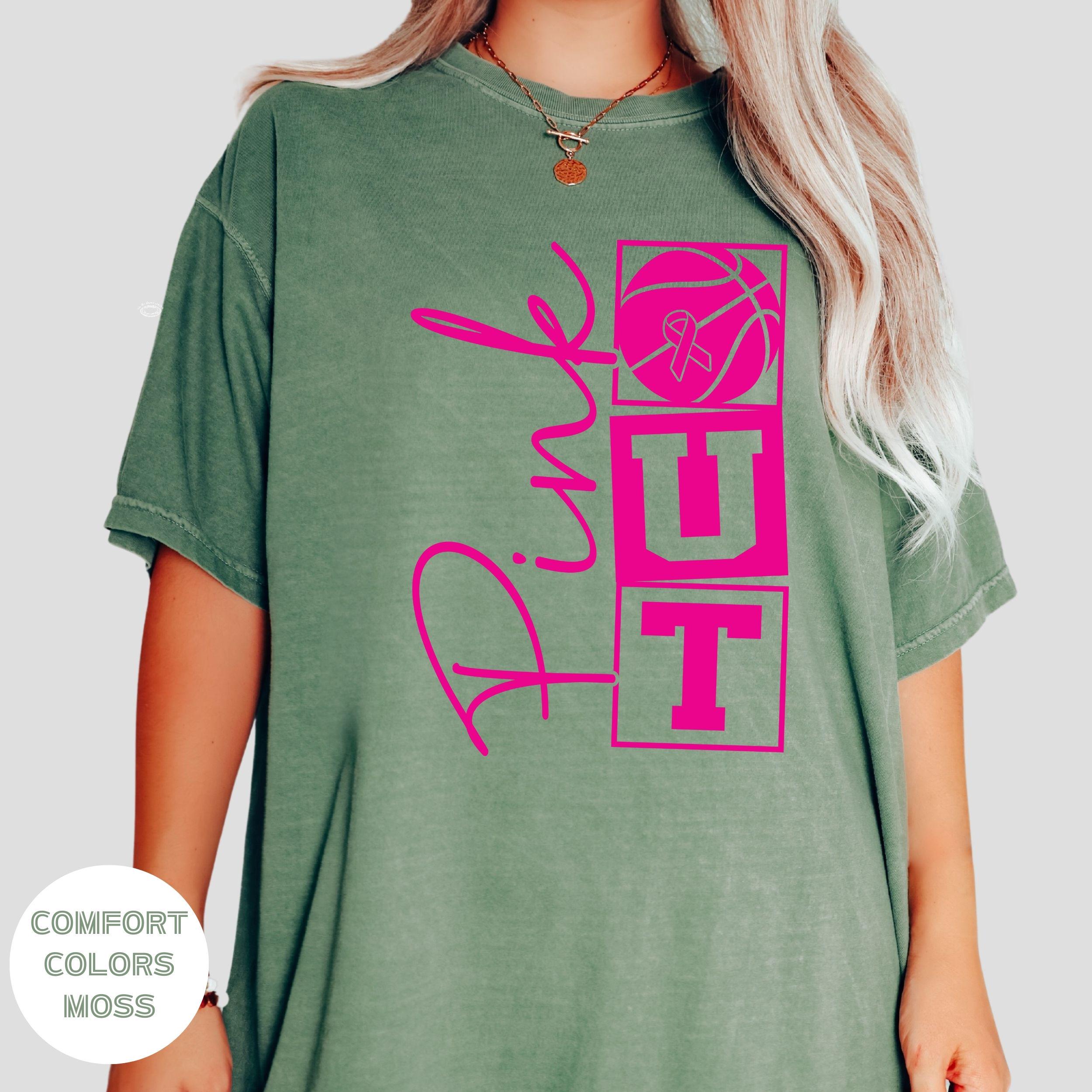 Pink Out Basketball Breast Cancer Awareness Shirt: Together We Fight ...