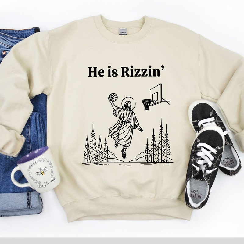 Jesus Has Rizzen Shirt - Etsy