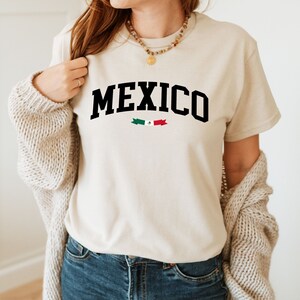 Mexican Pride T-shirt: Mexico Flag Trendy Tee - Etsy