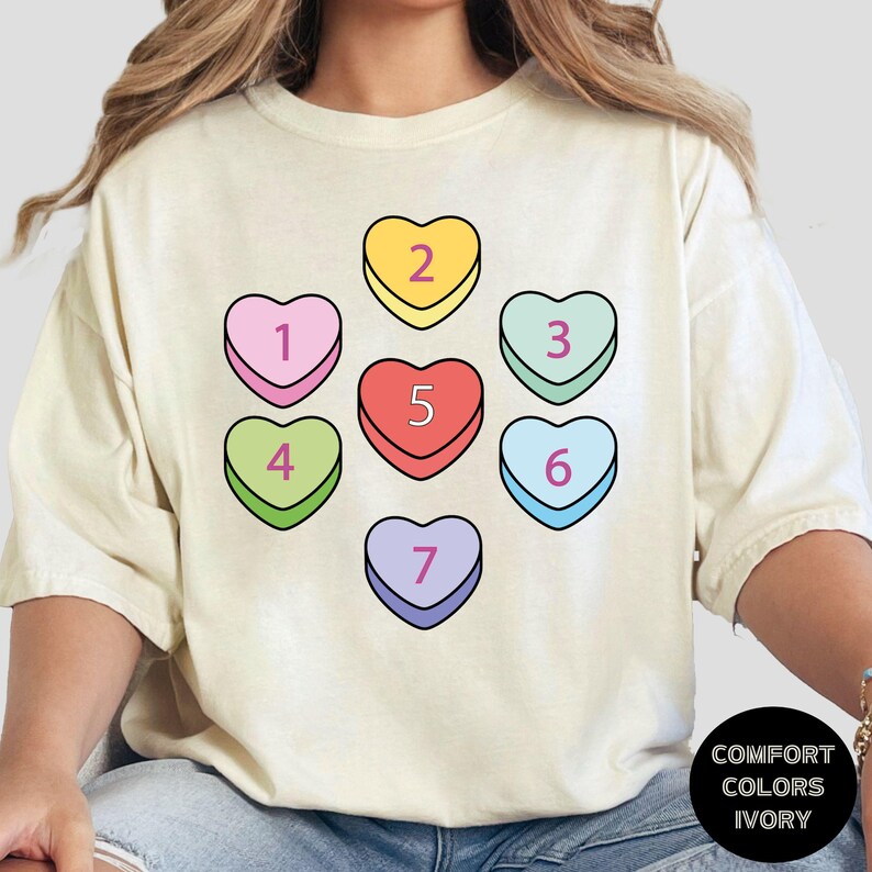 Custom Conversation Heart Shirt - Personalized Valentine's Day Tee - Etsy
