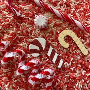Candy Cane Sensory Kit - Etsy