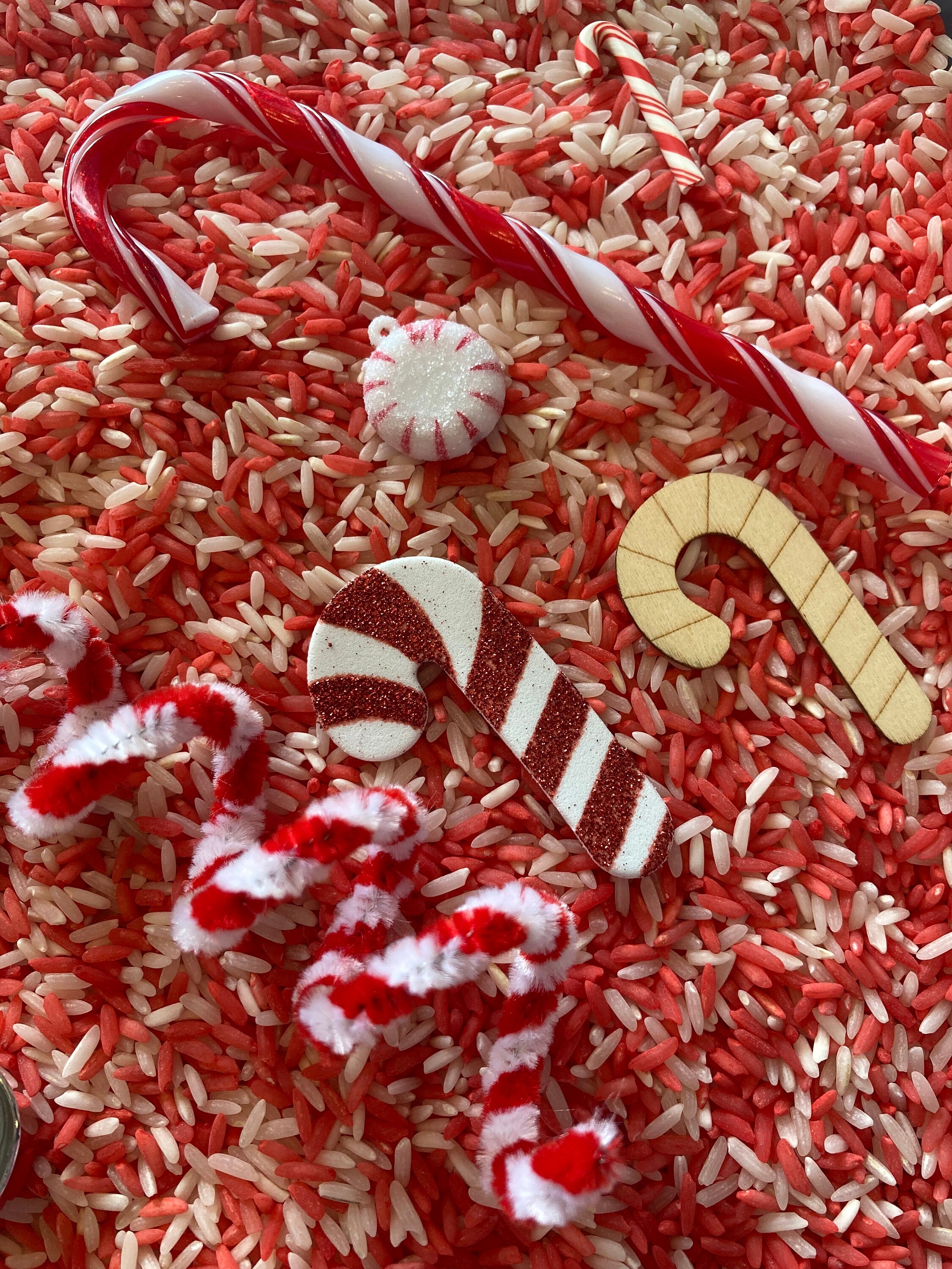 Candy Cane Sensory Kit - Etsy
