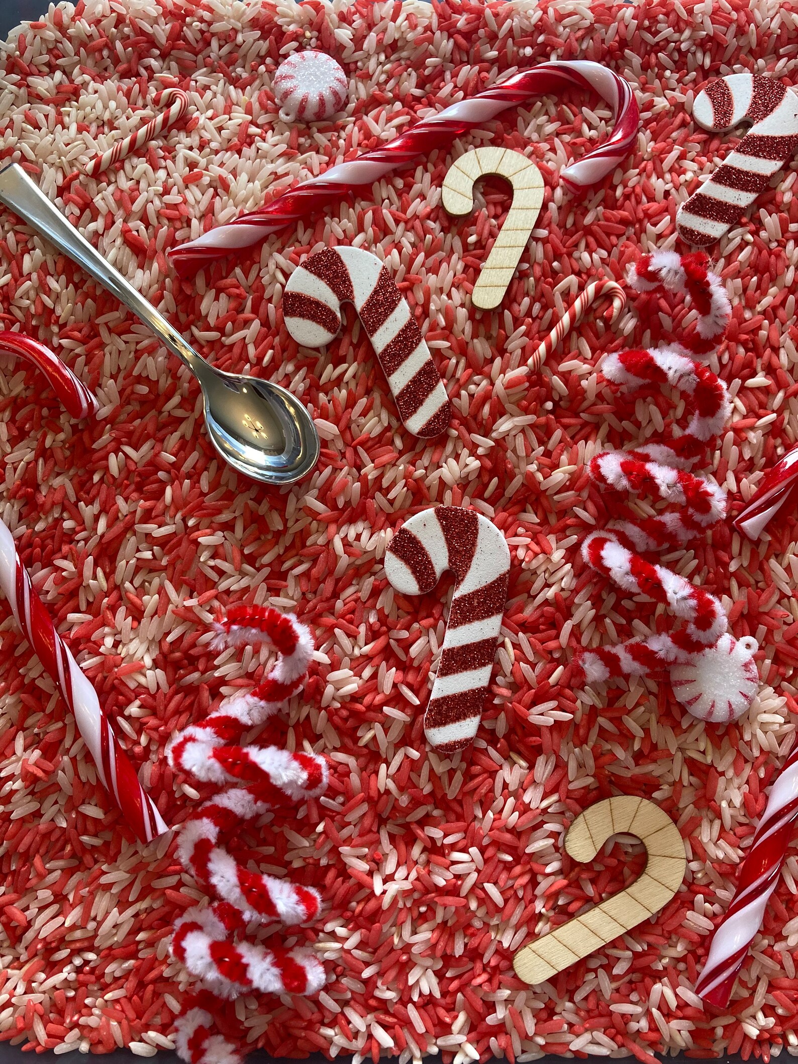 Candy Cane Sensory Kit - Etsy