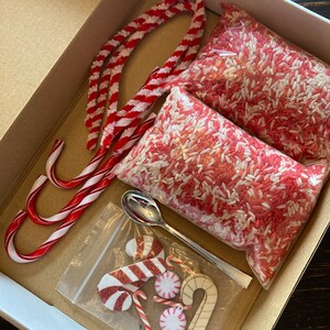Candy Cane Sensory Kit - Etsy