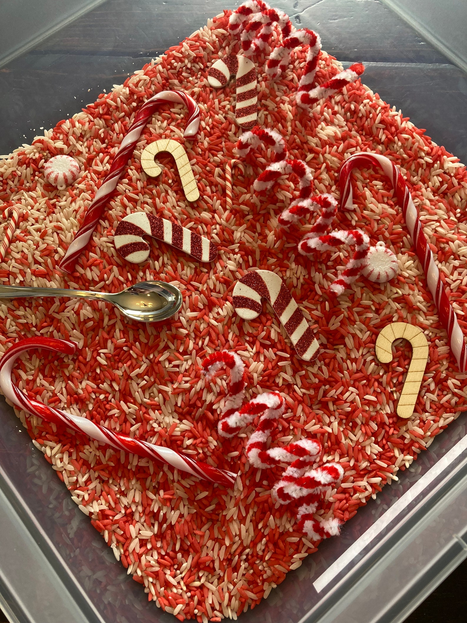 Candy Cane Sensory Kit - Etsy