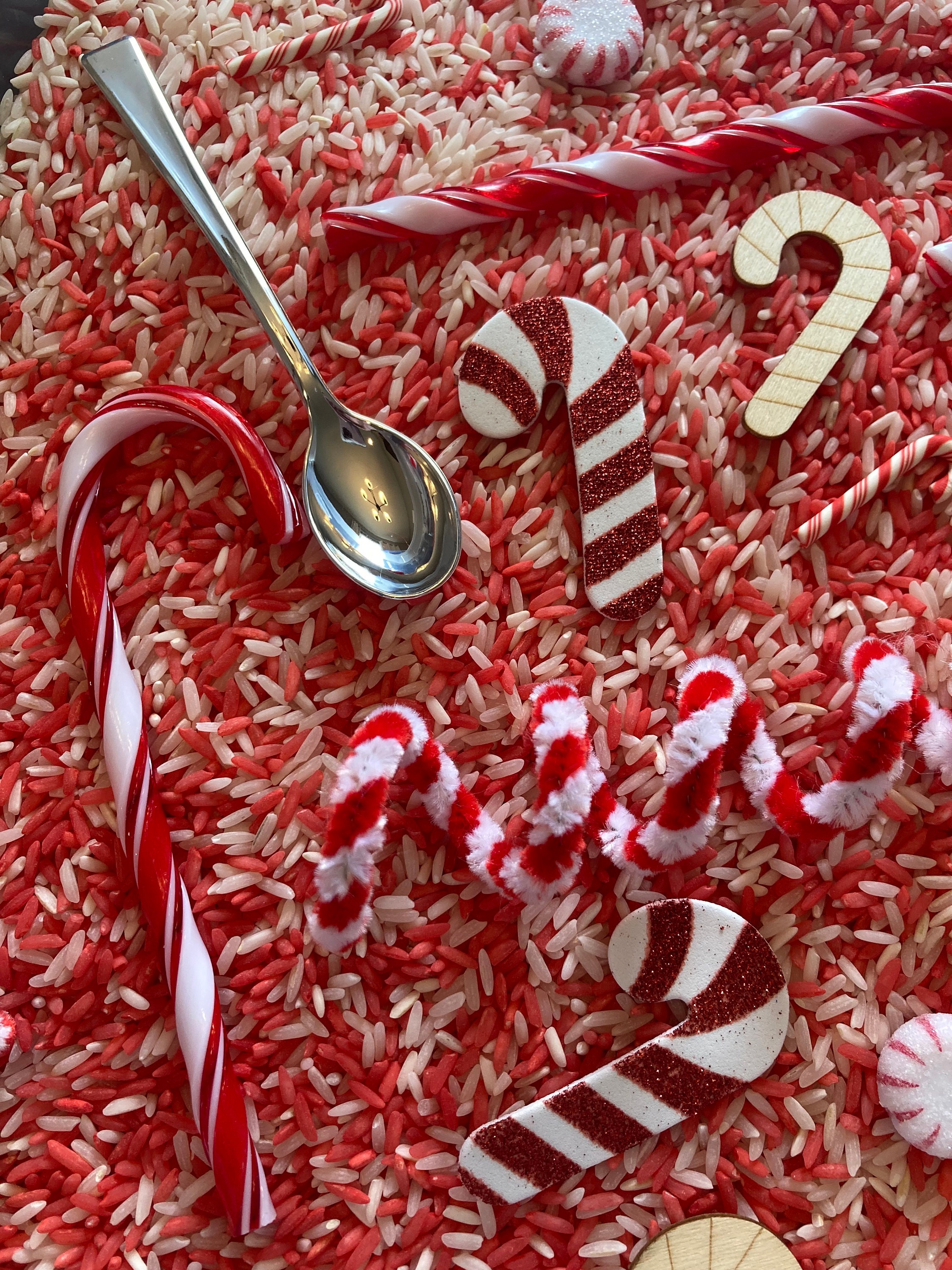 Candy Cane Sensory Kit - Etsy