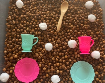 Hot Cocoa Sensory Bin Kit, Hot Chocolate Kit, Christmas Gift, Preschool ...