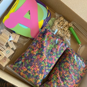 Alphabet Sensory Kit - Etsy