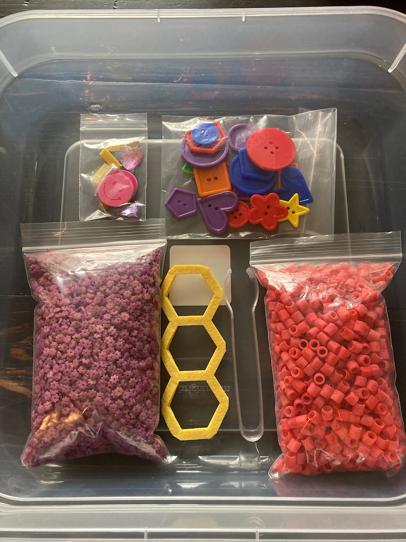 Shapes Sensory Kit - Etsy