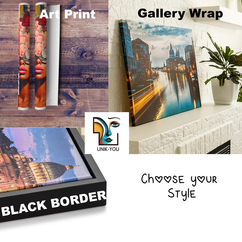 Framed Rose Head Woman Canvas Print Woman With Flower Head - Etsy Canada