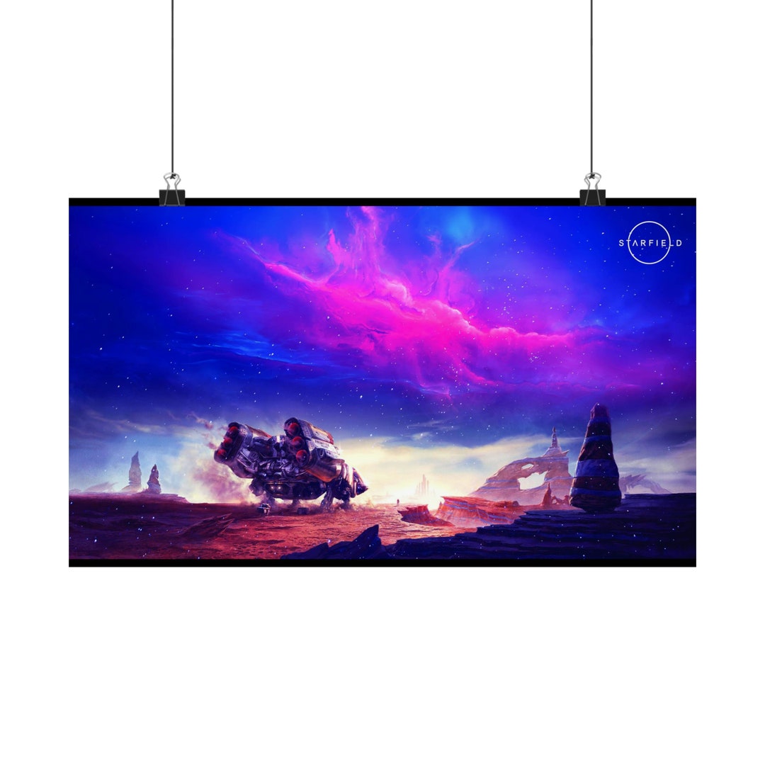 Starfield Poster - Etsy