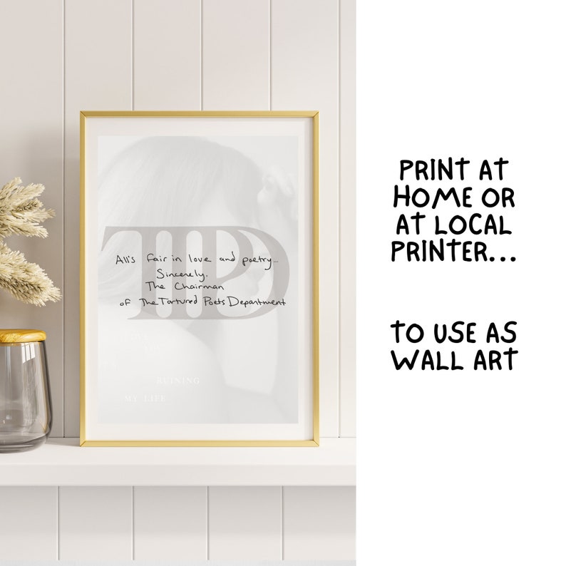 Taylor Swift The Tortured Poet Abteilung Drucke All's Fair In Liebe und ...