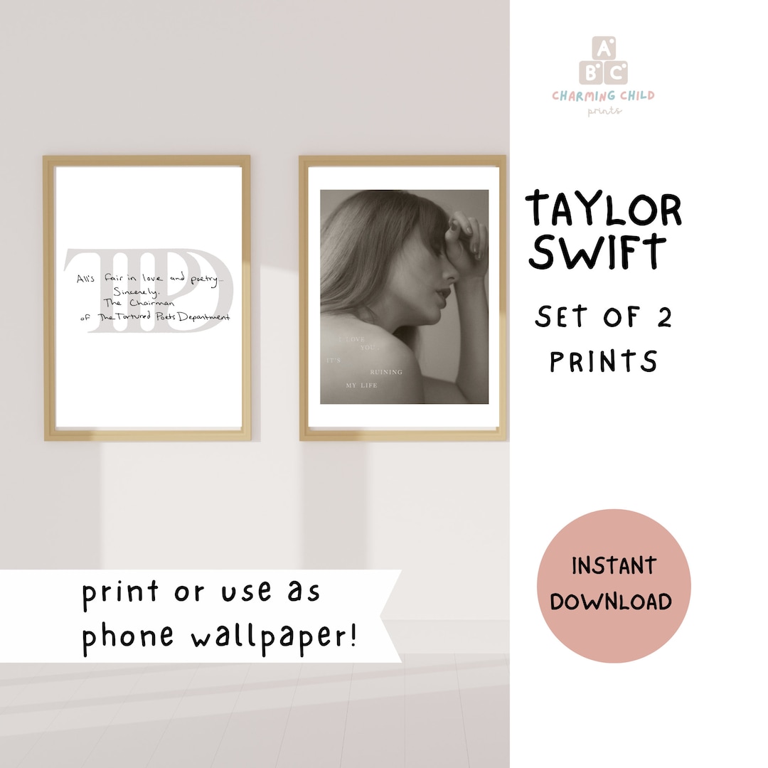 Taylor Swift The Tortured Poet Abteilung Drucke All's Fair In Liebe und ...