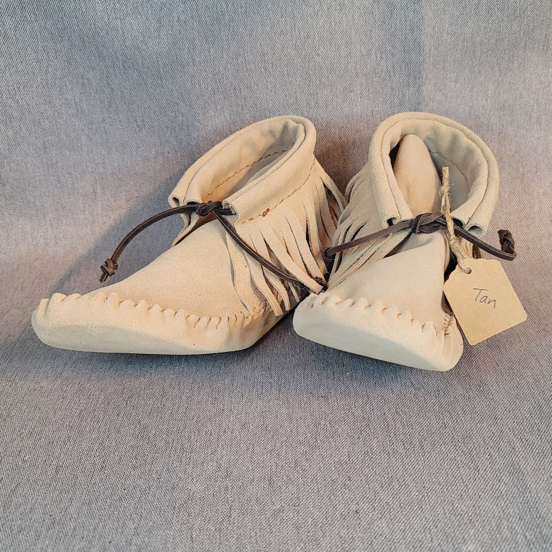 Mens Leather High Top Moccasins - Etsy