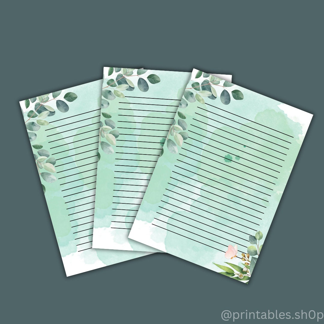 Handmade Digital Printable A4 Sheets Handmade Cards for - Etsy