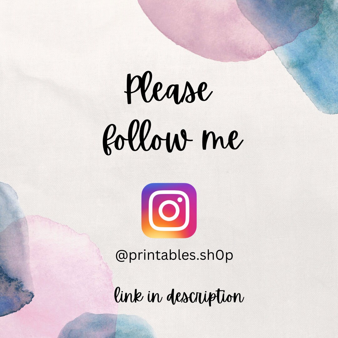 Handmade Digital Printable Cute and Aesthetic Sticky Notes | Cute ...