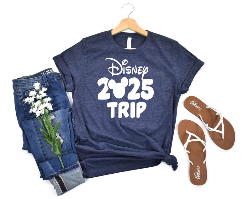 Disney Trip 2025 Shirt, Custom Disneyland Shirt, Disneyland Sweatshirt, Disney Tees, Disneyland ...