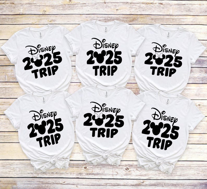 Disney Trip 2025 Shirt, Custom Disneyland Shirt, Disneyland Sweatshirt, Disney Tees, Disneyland ...