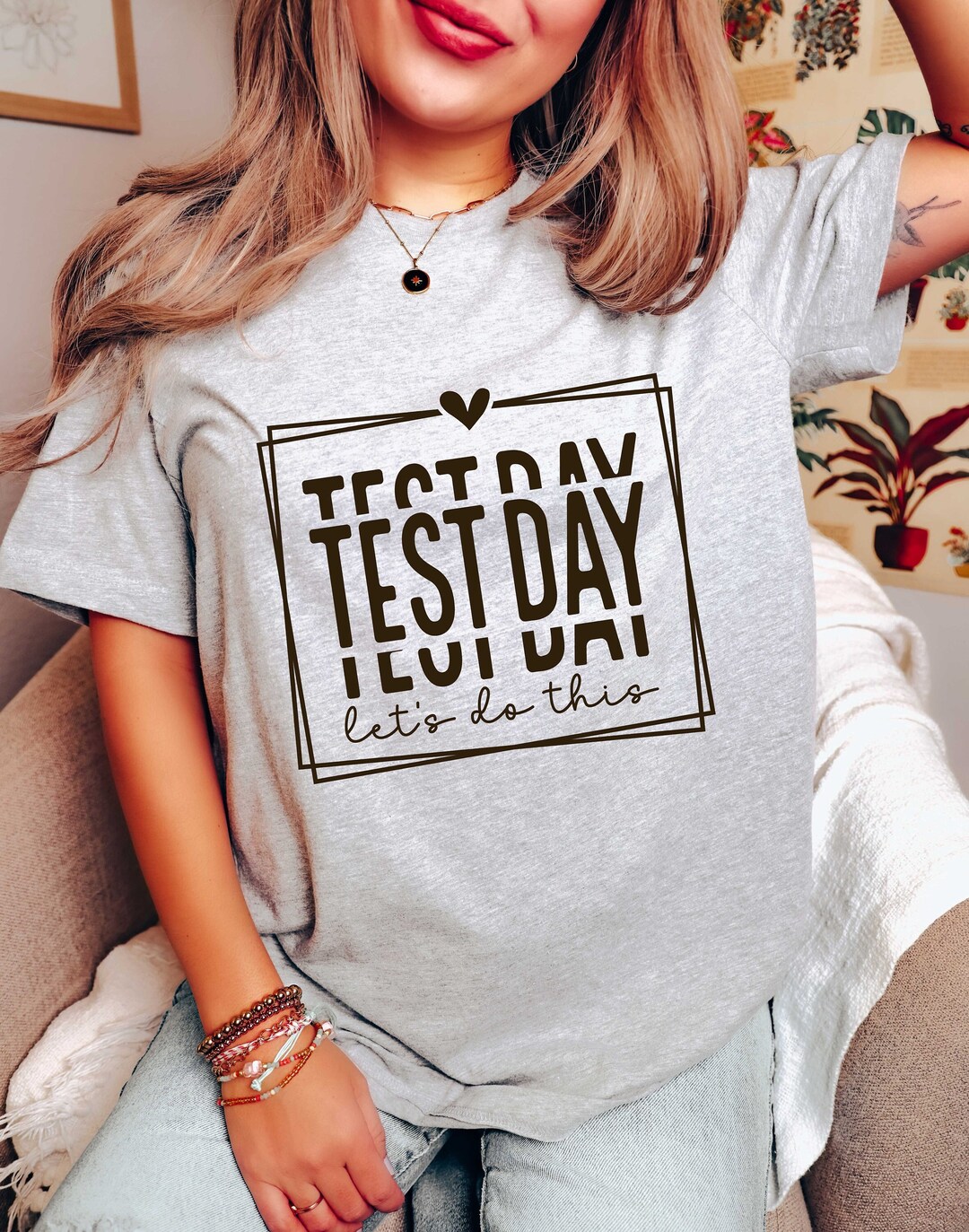 Test Day Lets Do This Shirt, Test Day Shirt, Funny Student Shirt ...