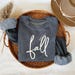 Hello Fall Sweatshirt, Thanksgiving Sweater, Family Sweatshirt, Funny ...