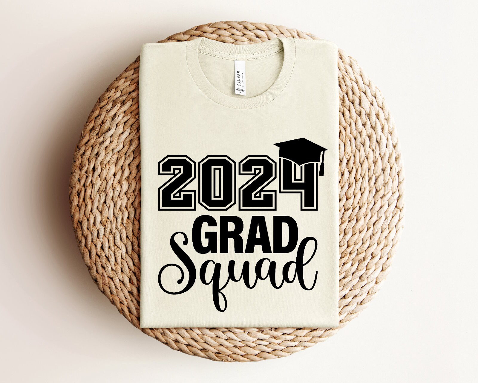 2024 Family Grad Squad Shirt, 2024 Matching Grad Squad, Squad ...