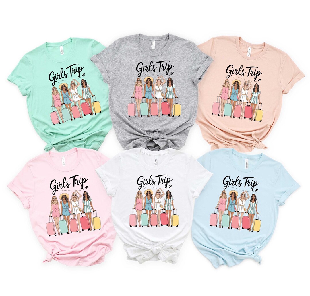 Girls Trip Shirts, Cheaper Than Therapy 2025, Girls Weekend Shirt ...