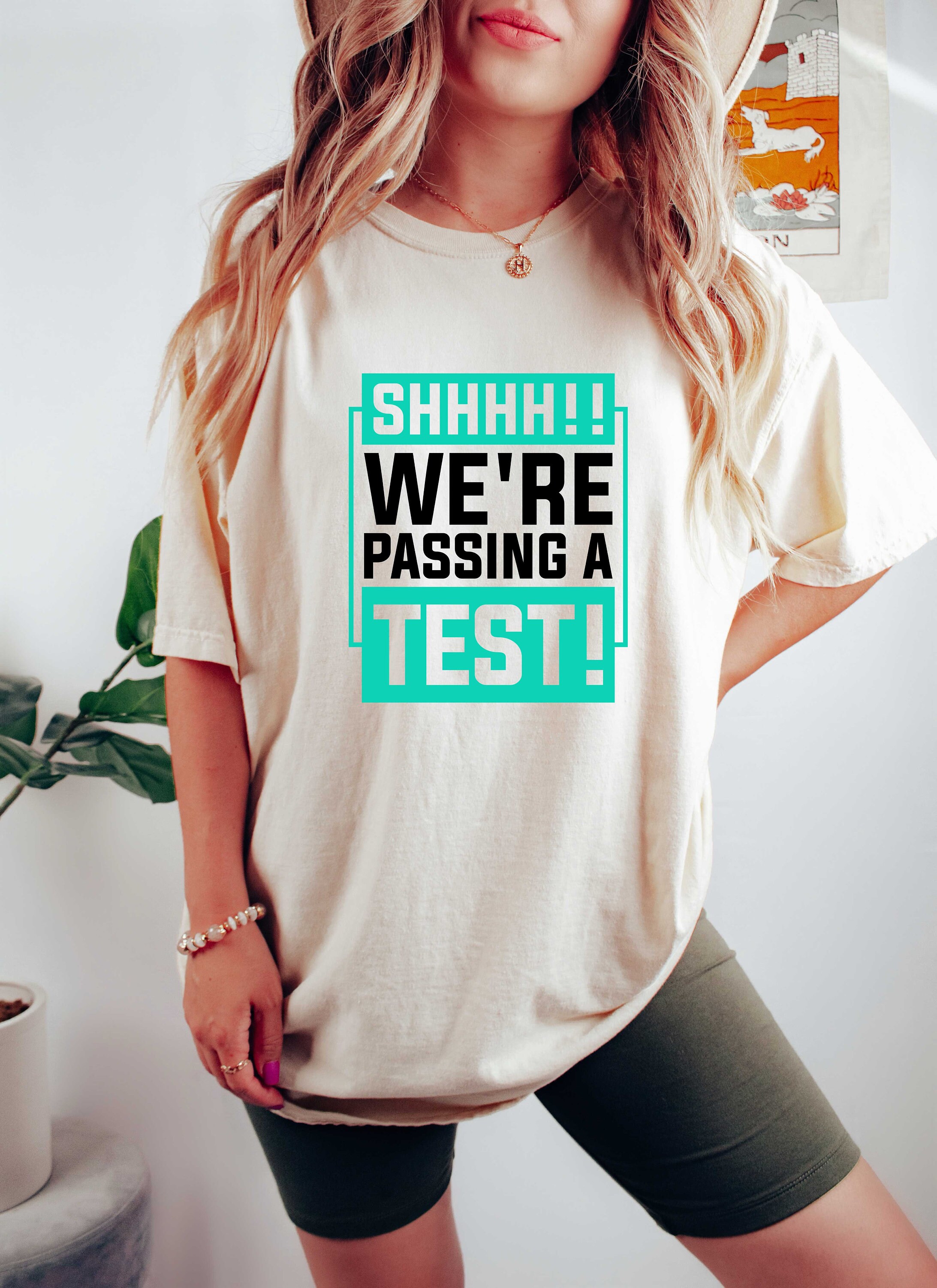 Shhhh!!! We're Passing A Test Day Shirt, Testing Shirts for Teachers ...