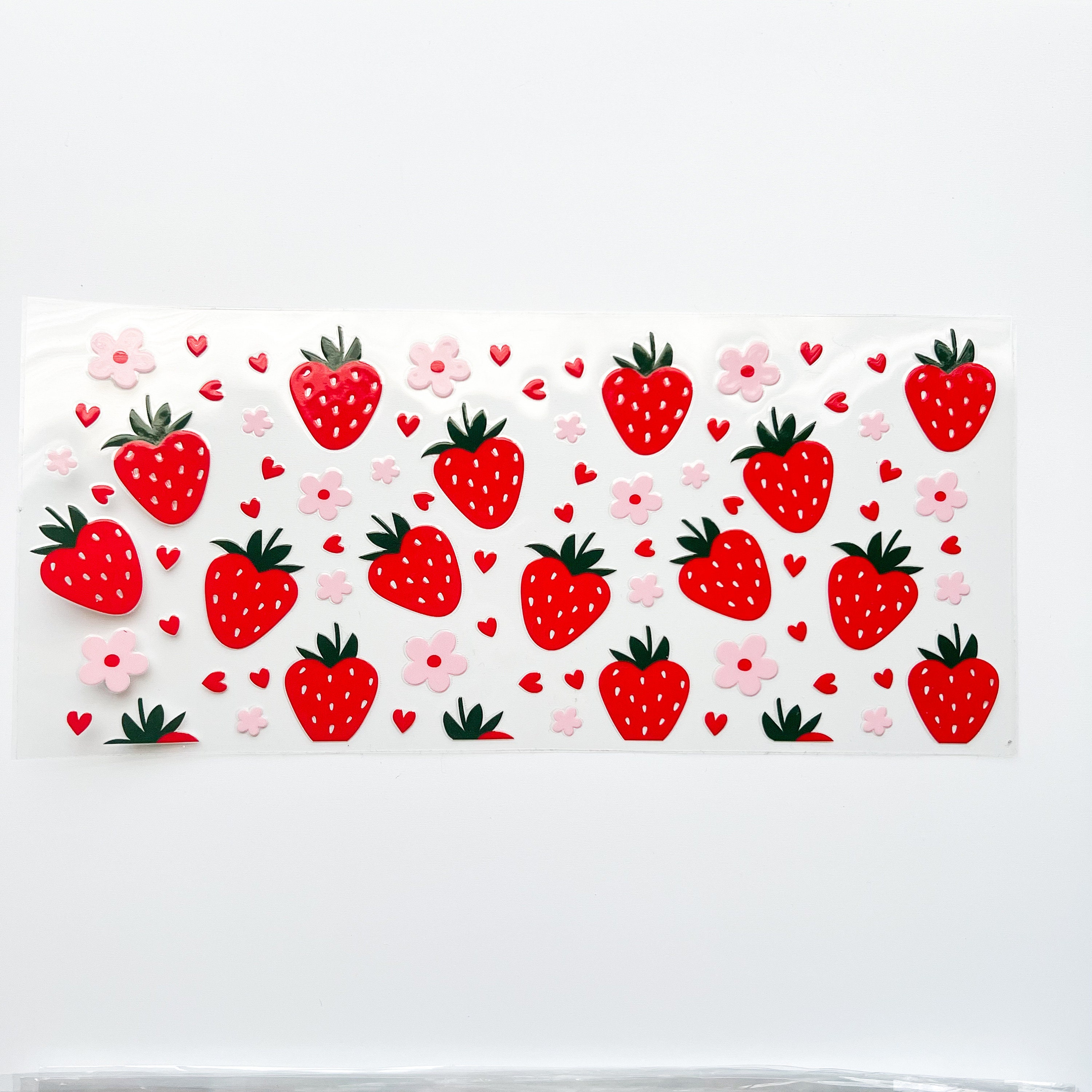 Daisy Tinker Bell Nemo Strawberry Princessflowers Pink/ Ocean UV DTF ...